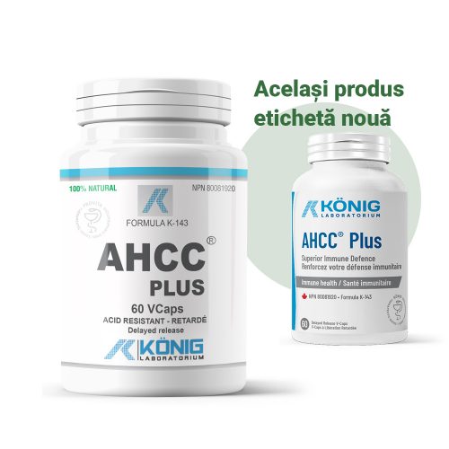 AHCC Plus Forte - 60 Capsule Gastrorezistente - 700 Mg | Produse ...