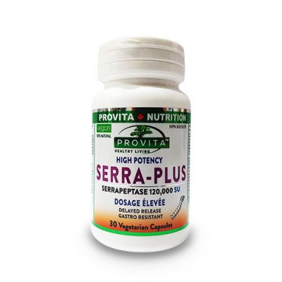 Serra Plus - Serrapeptase Provita Nutrition - 120.000 UI - 30 Capsule ...